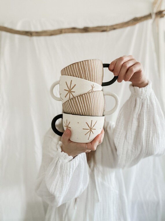 Ceramic Mugs Texture