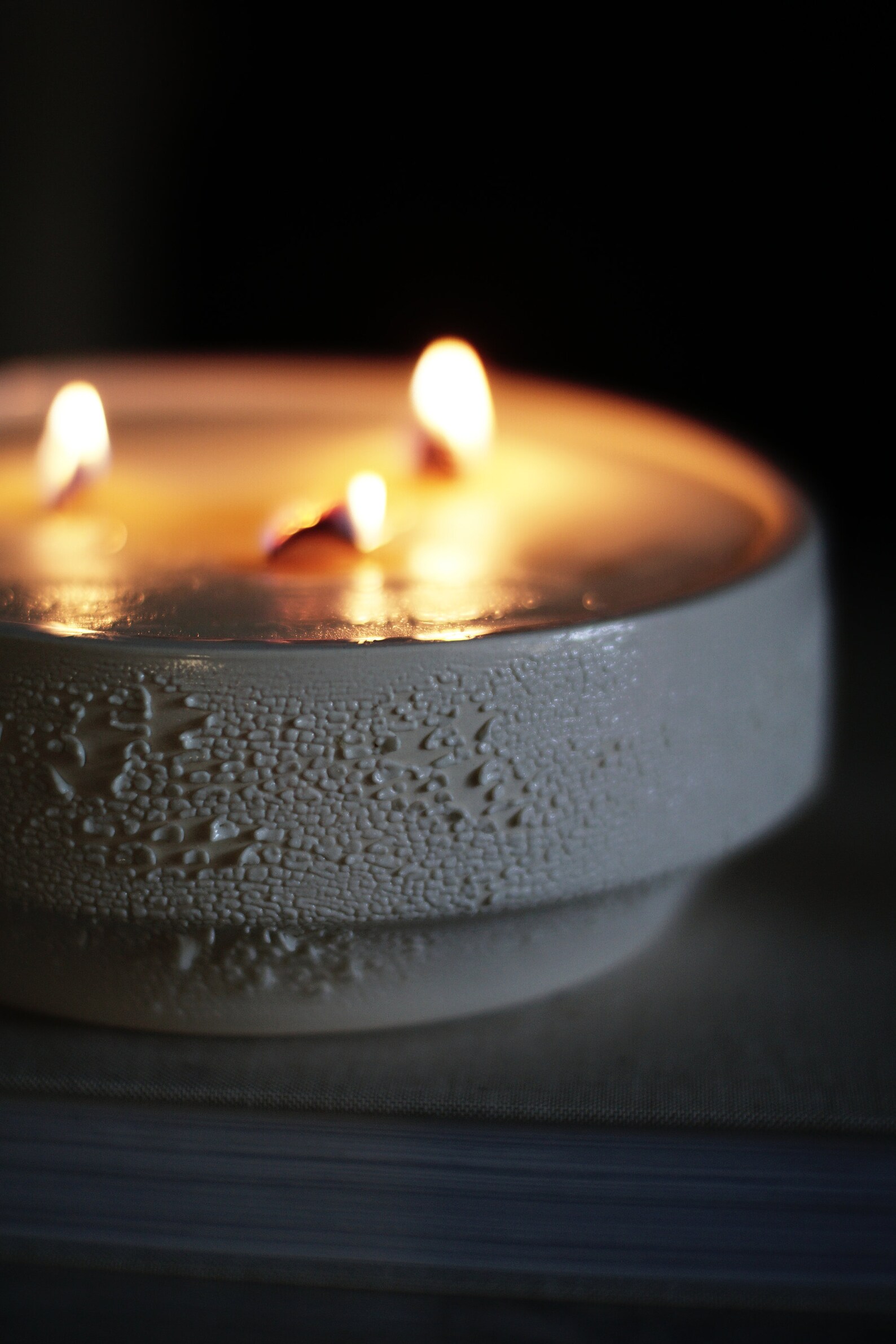 Reusable Pottery Vessel Candle, Huge Candle, Coffee Table Candle, Extra ...