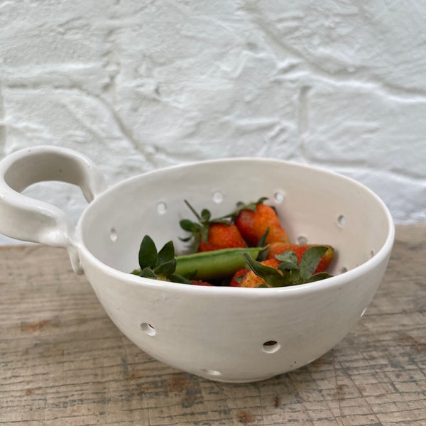 Pottery Colander - Etsy