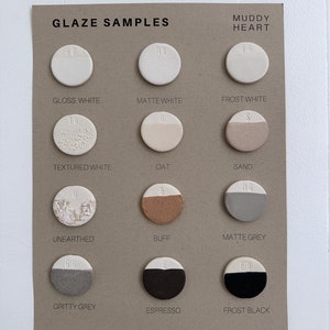 Glaze Sample Kit - Etsy