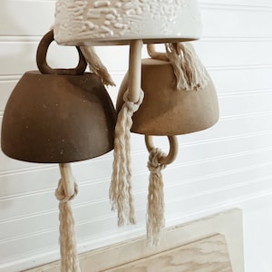 Handmade Ceramic Bells Decorative Bells Customizable Hanging Bells ...