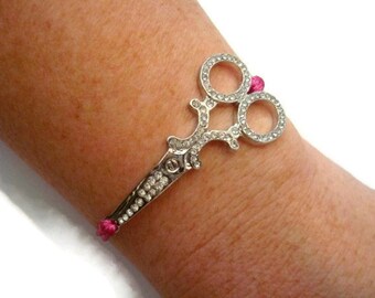 Scissor Bracelet Shears Bracelet Hairdresser Jewelry - Etsy