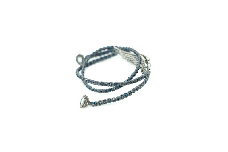 Angel Wing Bracelet Wrap Bracelet Stack Bracelet Wing - Etsy