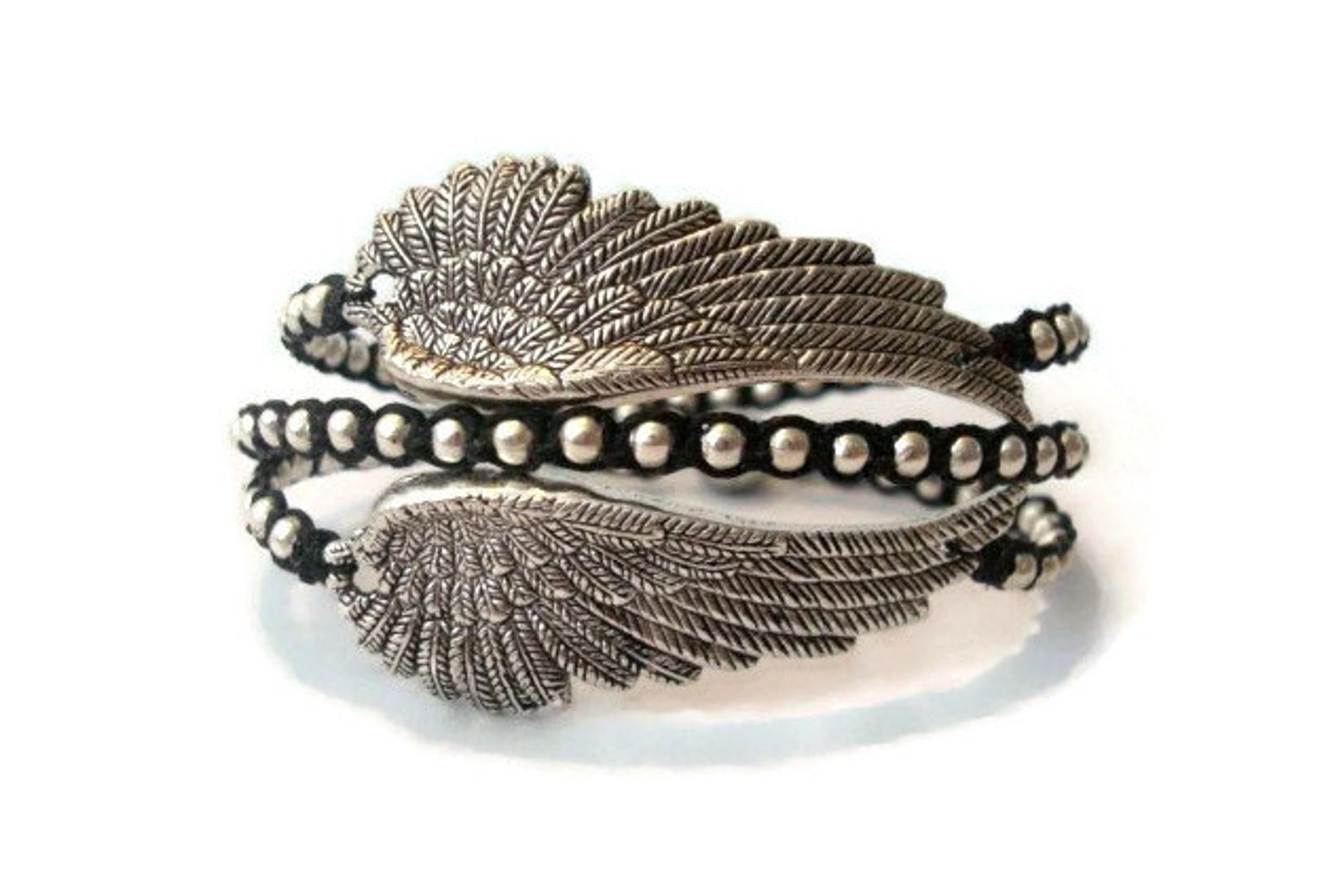 Angel Wings Wrap Bracelet - Etsy