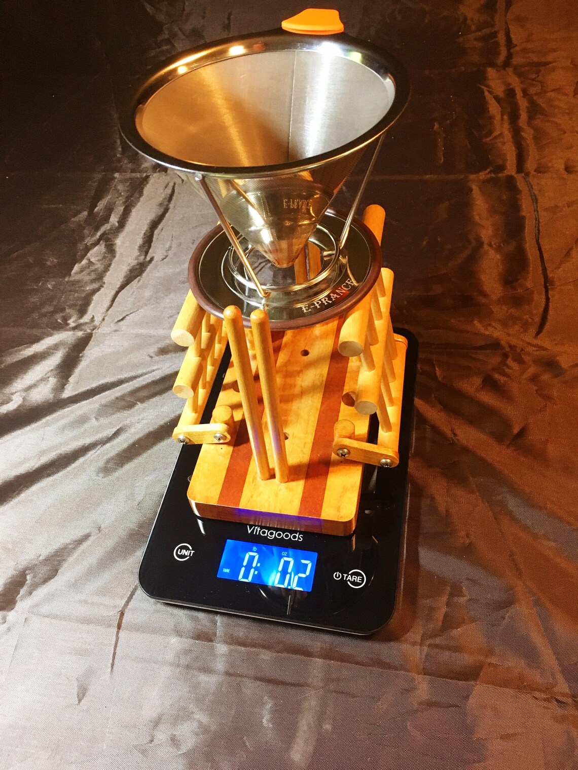 Coffee Pour Over With Scale - Etsy