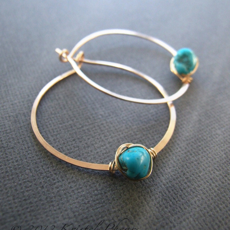 Turquoise Earrings - Etsy