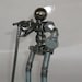 Singer, Metal Bolt Figurine, up Cycled Art, Musician - Etsy