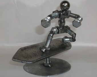 Metal Surfer Art - Etsy
