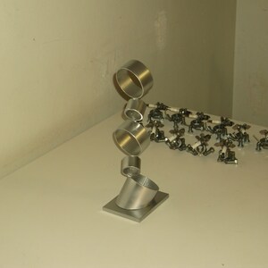 Metal Sculpture of Rings - Etsy