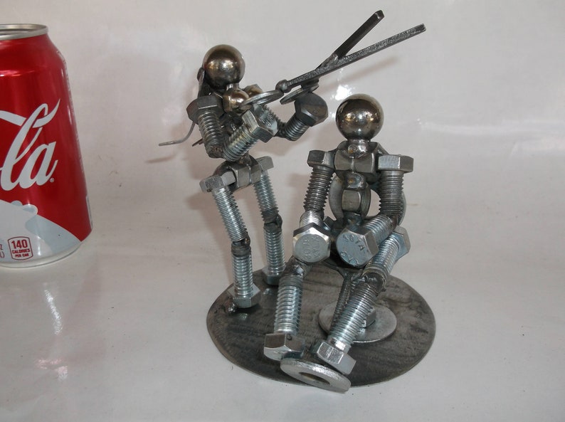 Female Hair Dresser Metal Bolt Figurine People - Etsy