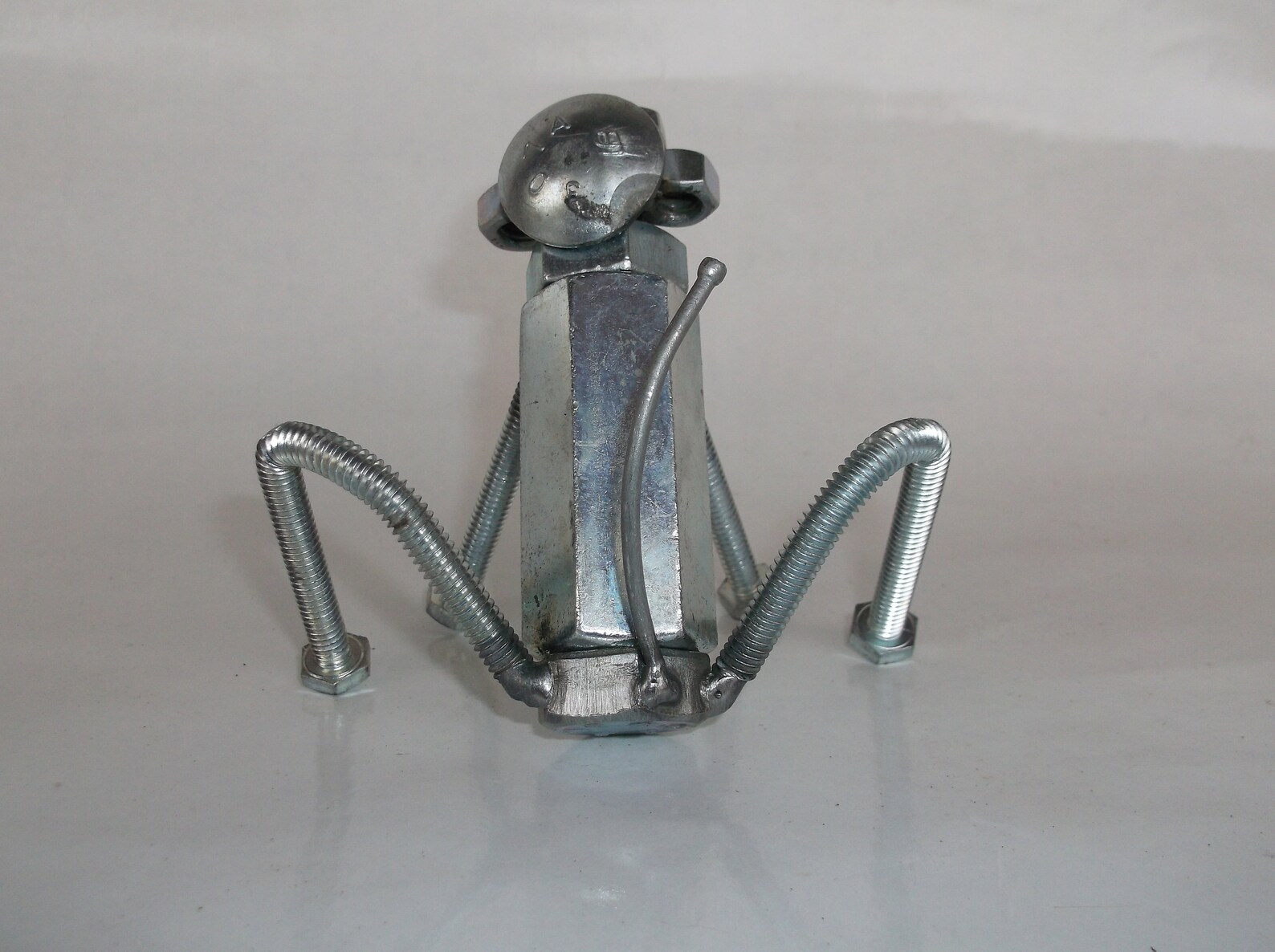 Monkey Metal Monkey Sculpture Miniature Monkey Figurine - Etsy