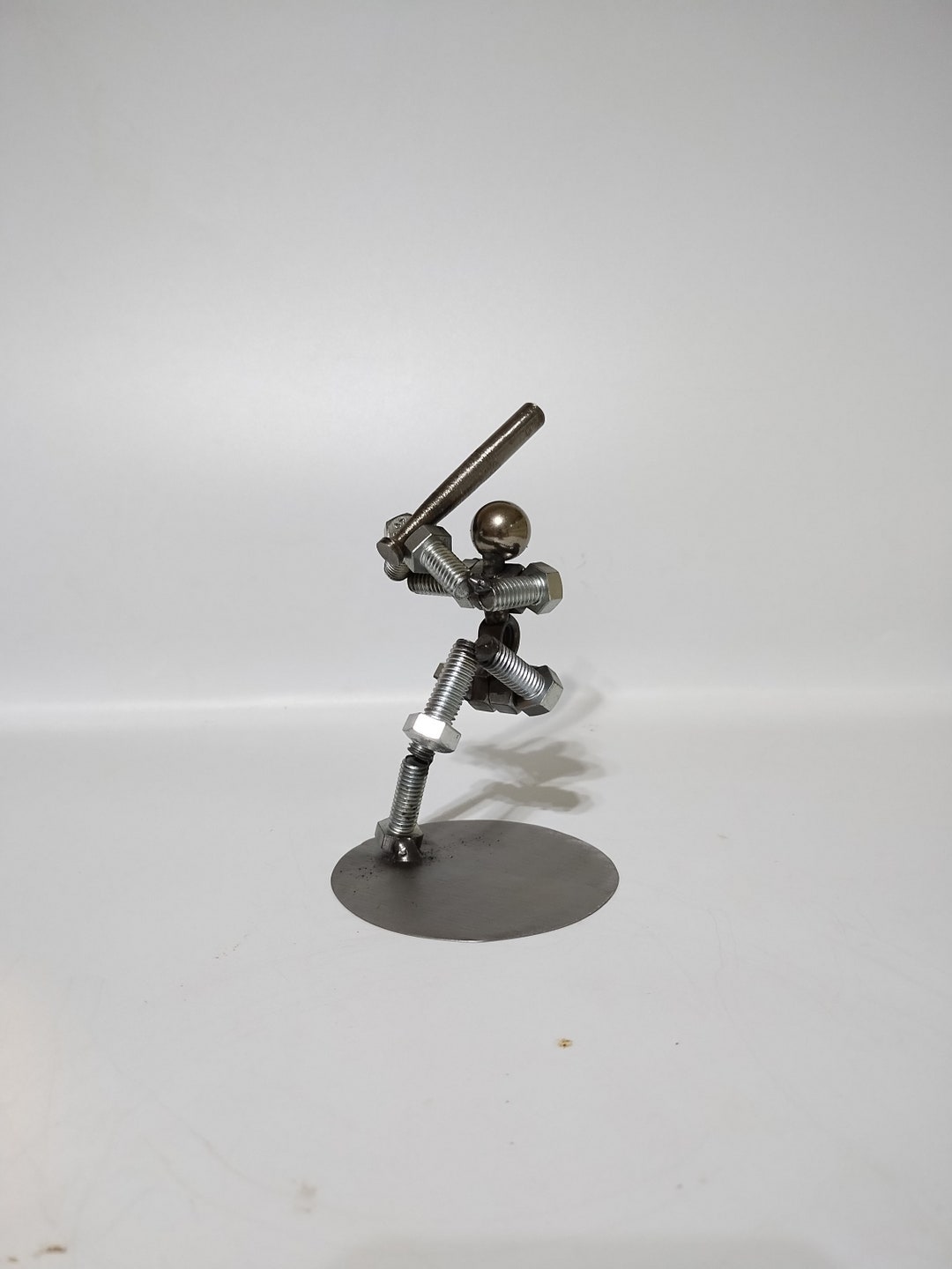 Baseball, Metal Bolt Figurine, Softball, Sports, Athlete, Batter - Etsy