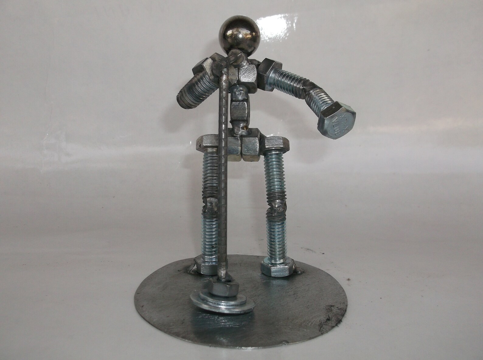 Singer, Metal Bolt Figurine, up Cycled Art, Musician - Etsy
