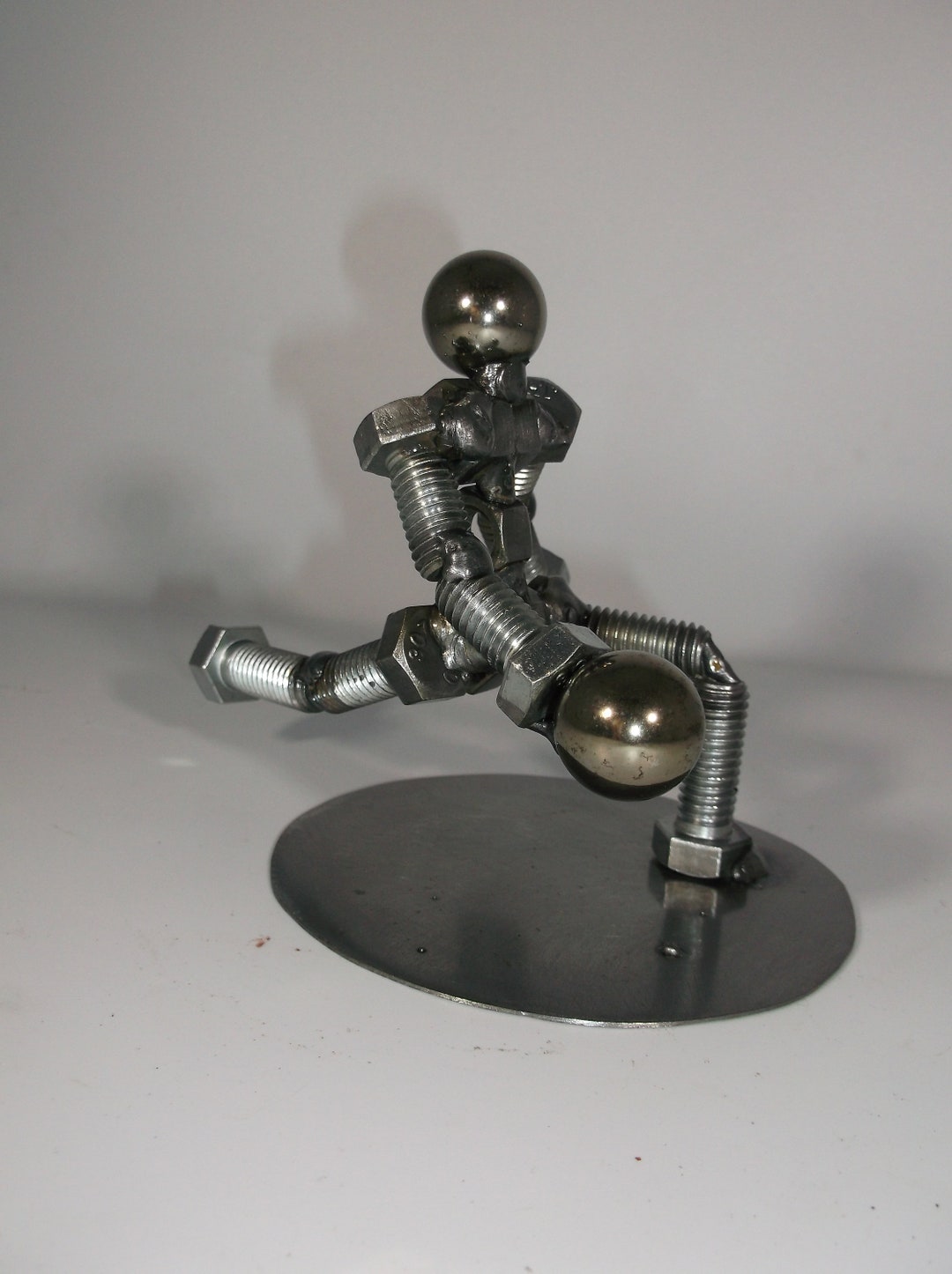Bowler, Metal Bolt Figurine, Miniature Athlete - Etsy