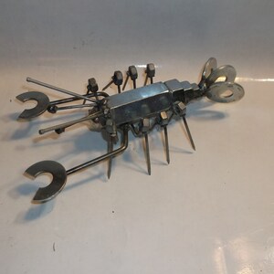 Crayfish Metal Sculpture Lobster Shrimp - Etsy