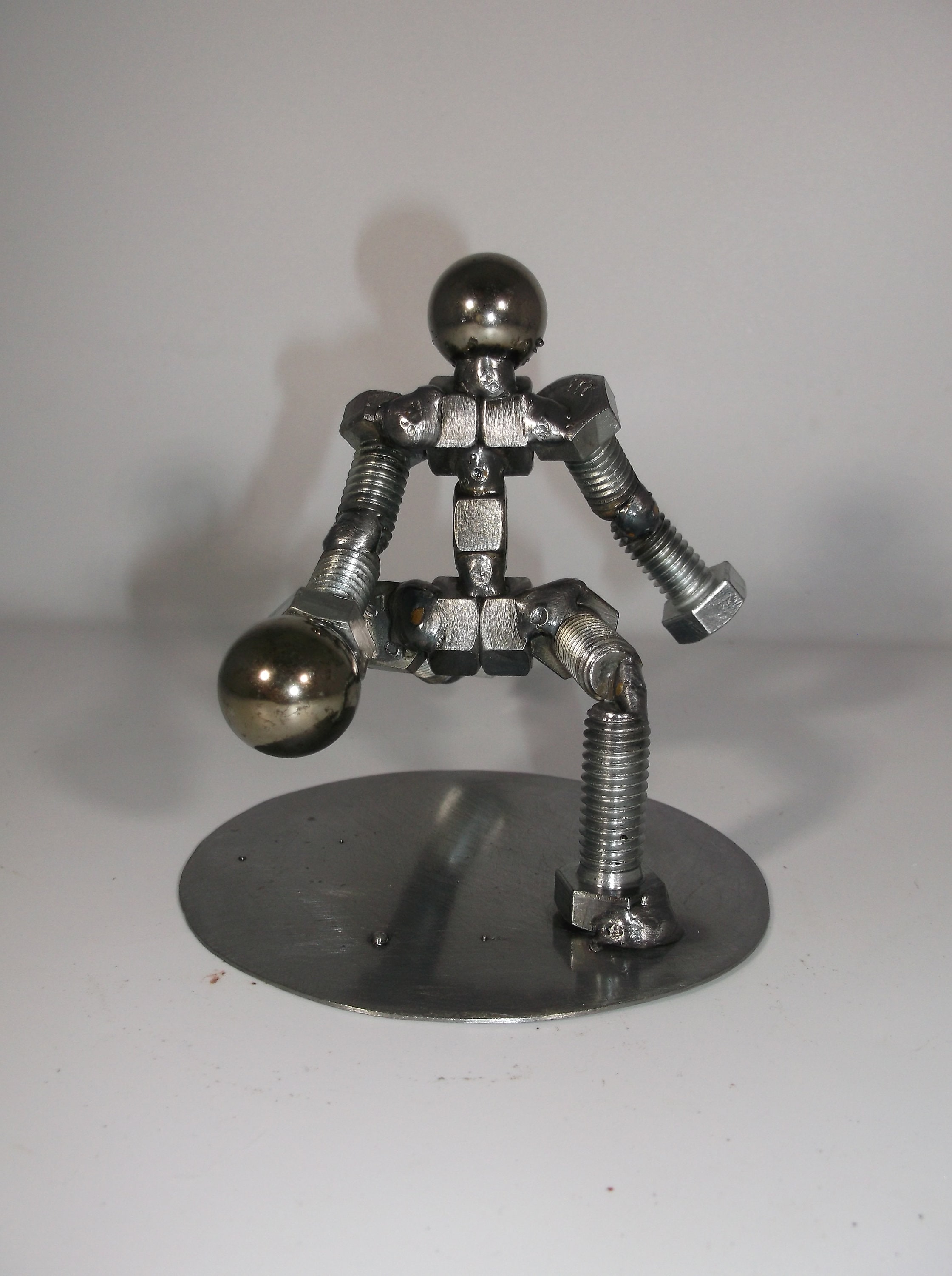 Bowler, Metal Bolt Figurine, Miniature Athlete - Etsy