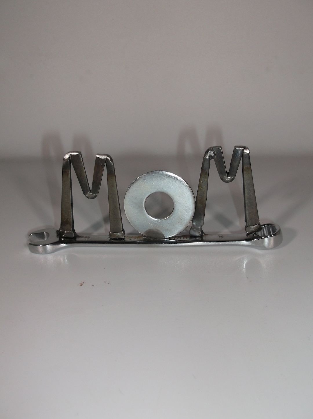 Mom, Mother's Day Present, Miniature Gift Ideas, Recycled Welded Metal ...