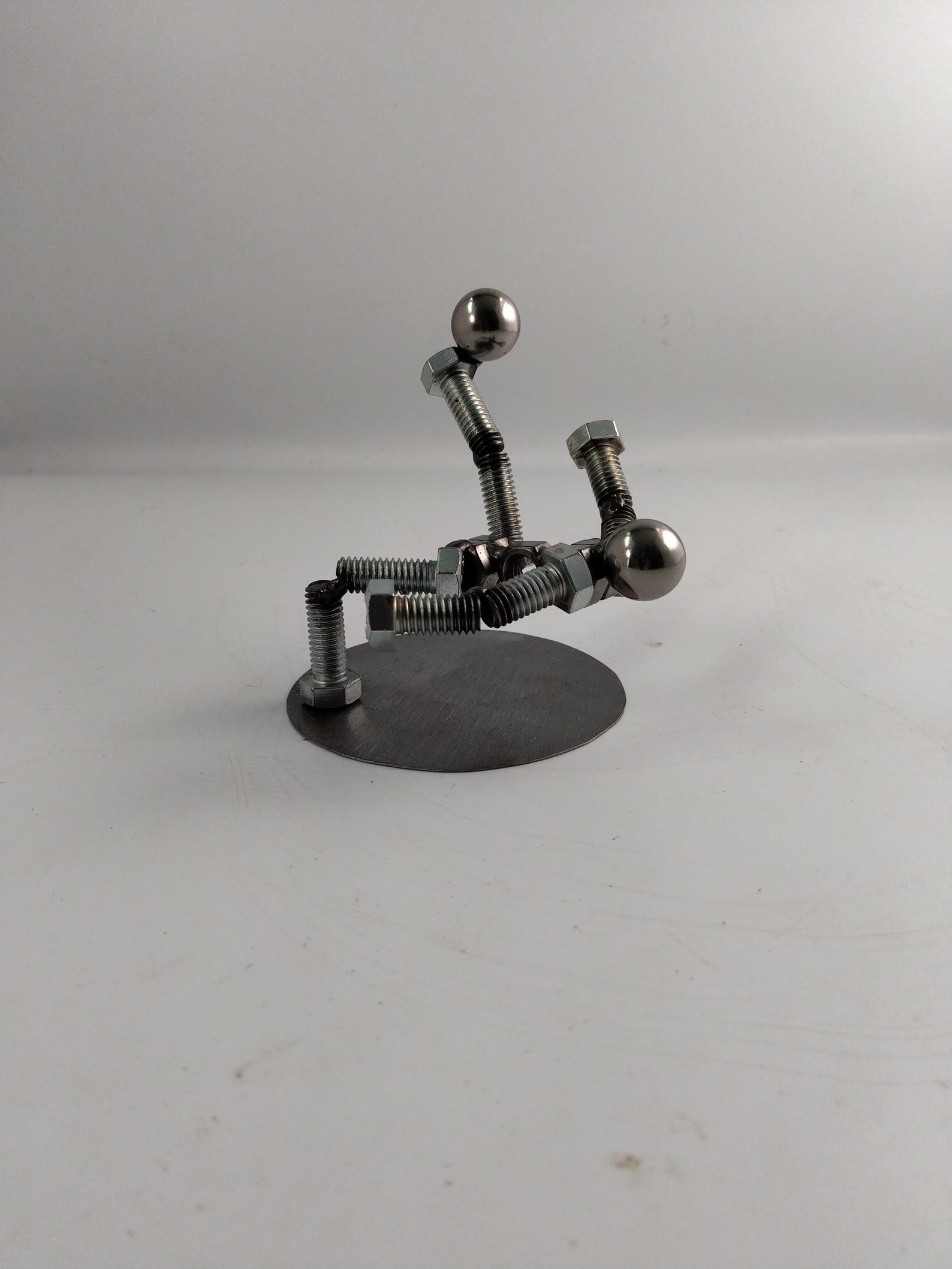 Recycled Metal Soccer Player Figurine: Handmade Sports Gift - Etsy