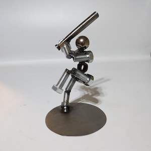Baseball, Metal Bolt Figurine, Softball, Sports, Athlete, Batter - Etsy