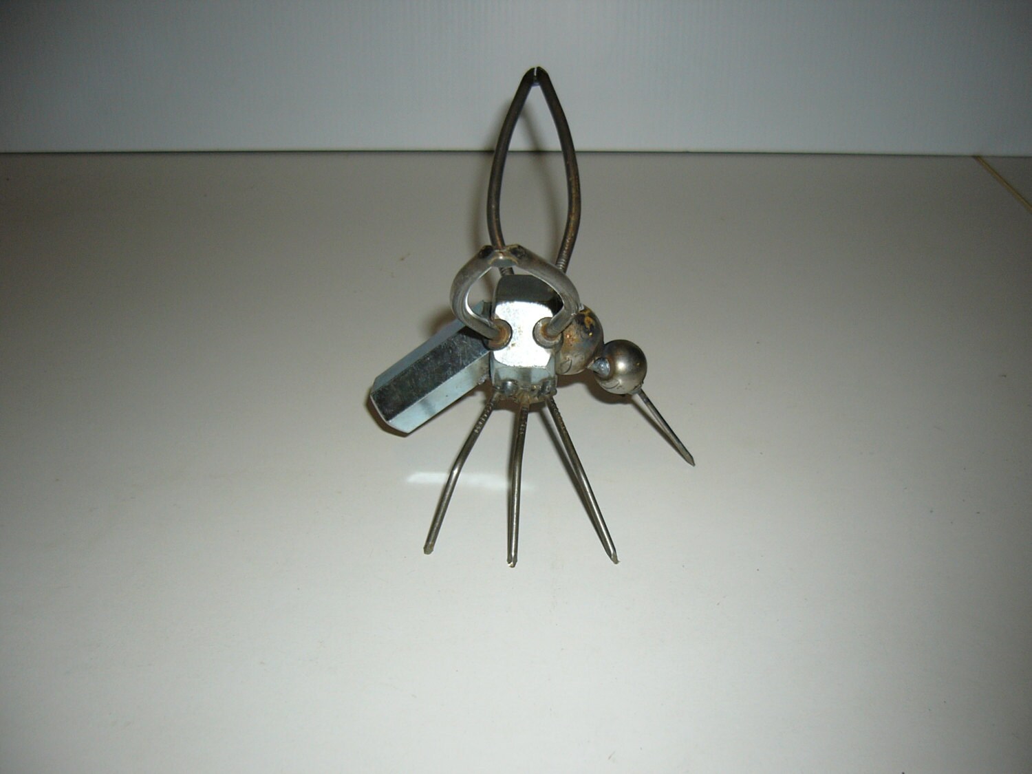 Mosquito Metal Sculpture Garden Stake | Etsy