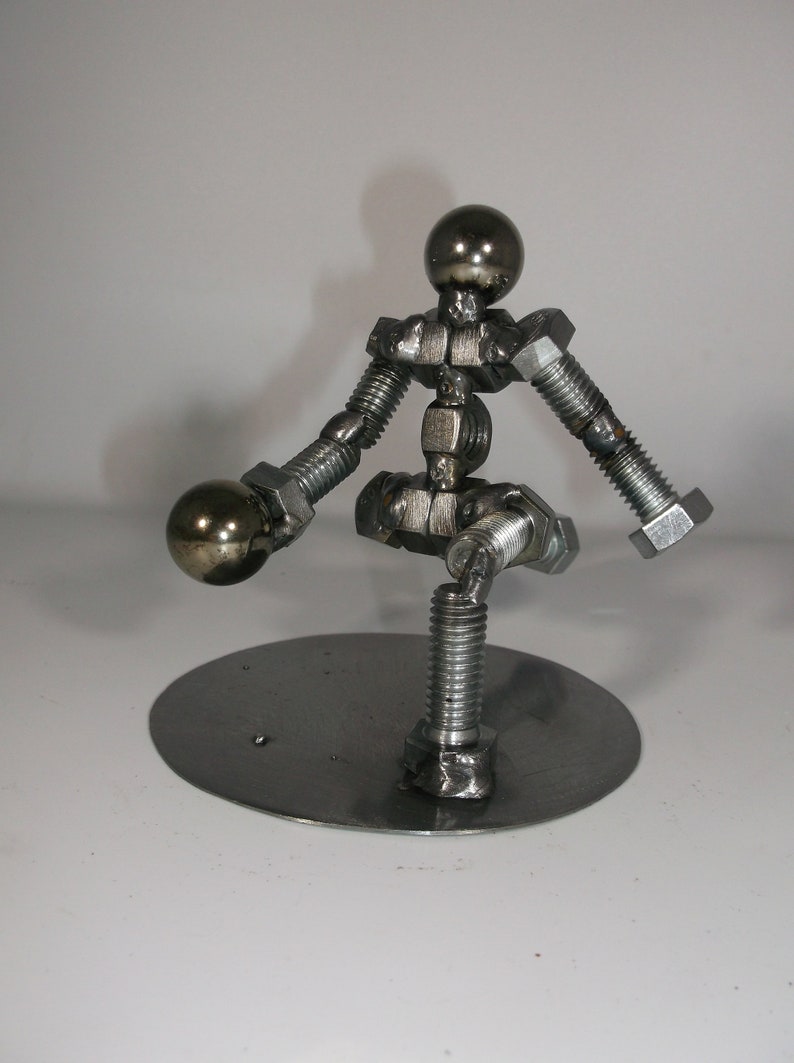 Bowler, Metal Bolt Figurine, Miniature Athlete - Etsy