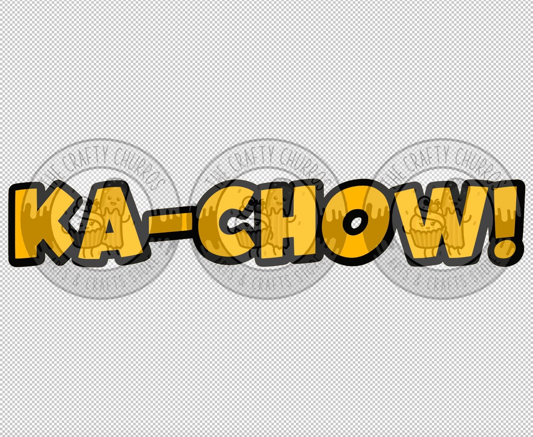 Ka-chow! Lightning Mcqueen Cars Pixar - Vinyl Cut File, SVG, PNG JPG Design - Etsy