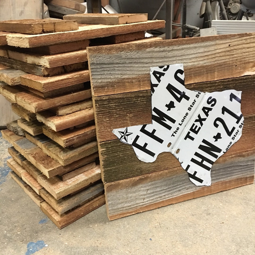 12" Texas License Plate Sign - Etsy