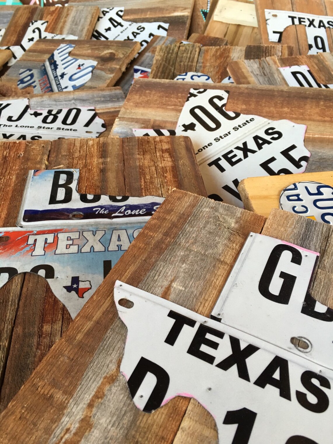 12 Texas License Plate Sign - Etsy