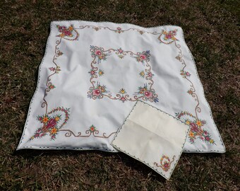 Embroidery tablecloth | Etsy