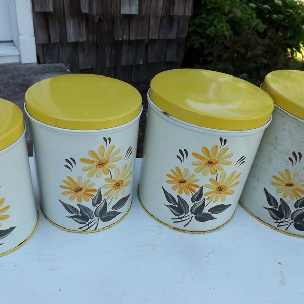 Retro Canister Set - Etsy