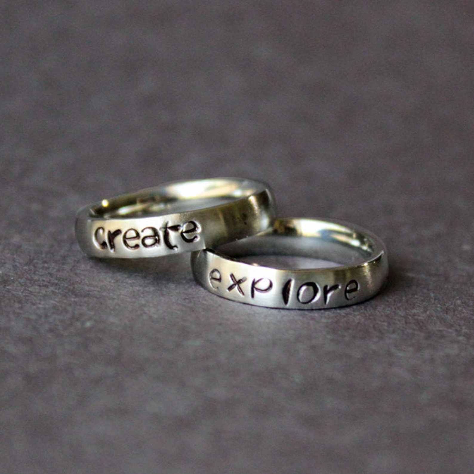 Create Ring Explore Ring Stacking Jewelry Inspirational | Etsy