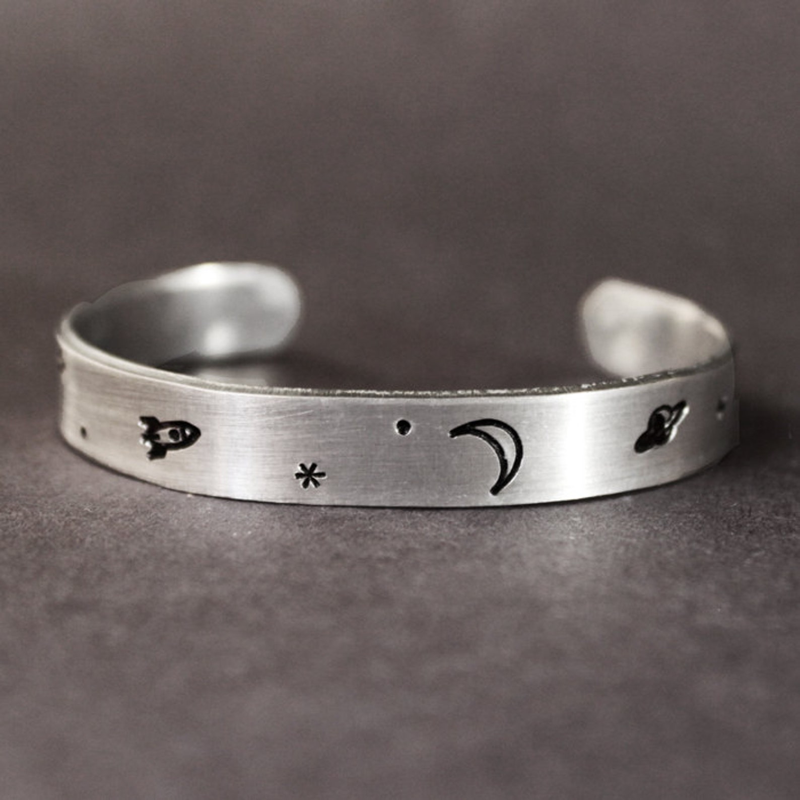 Space Bracelet Spaceship Moon Planet and Star Jewelry NASA - Etsy