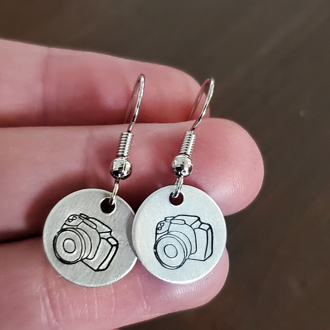 Photographer Earrings Camera Jewelry Wedding Photographer - Etsy