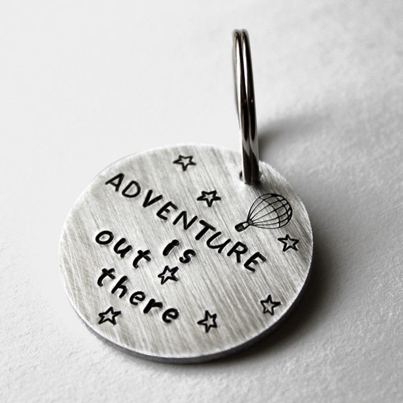 Adventure Keychain Adventure is Out There Key Chain Hot Air - Etsy