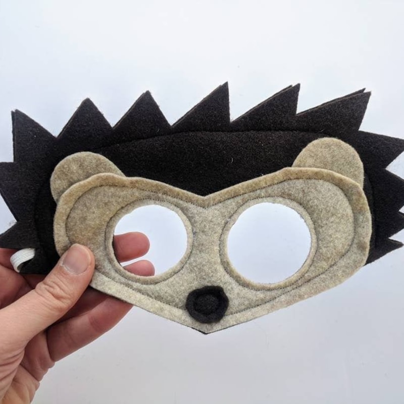 Hedgehog Mask - Etsy