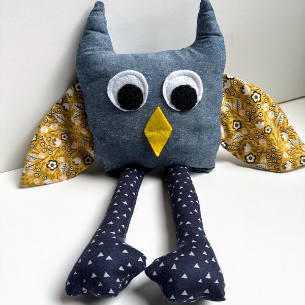 Stuffed Owl - Etsy