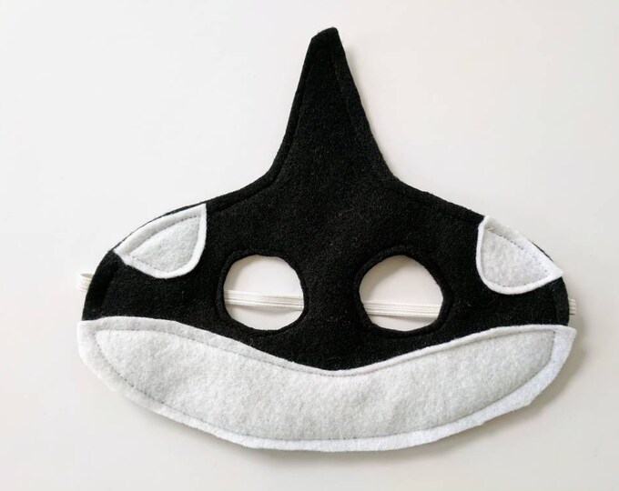 Felt Killer Whale Mask / Felt Orca Mask for Kids - Etsy