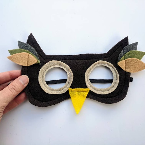 Owl Mask - Etsy