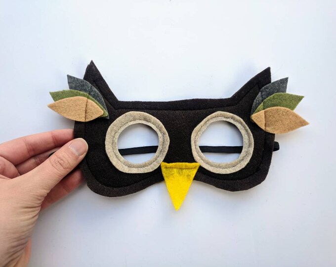 Felt Owl Mask for Kids - Etsy