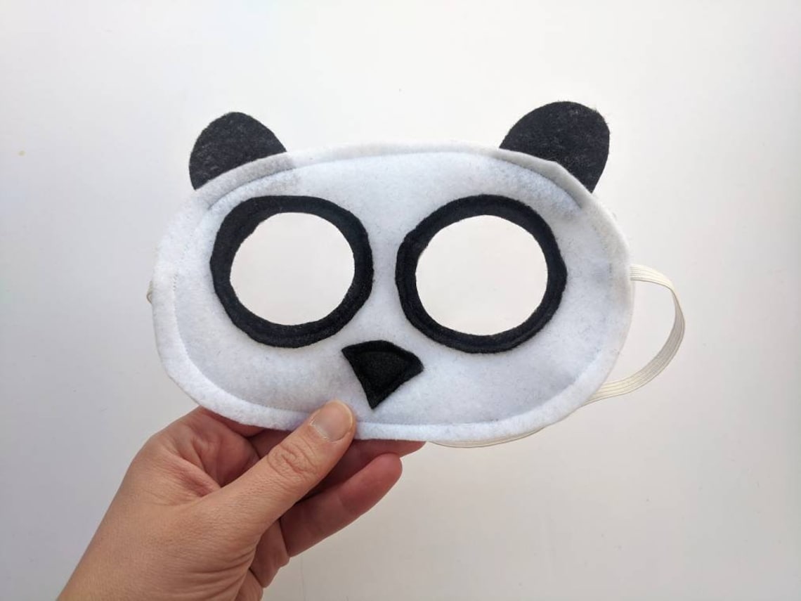 Felt Panda Bear Mask for Kids | Etsy