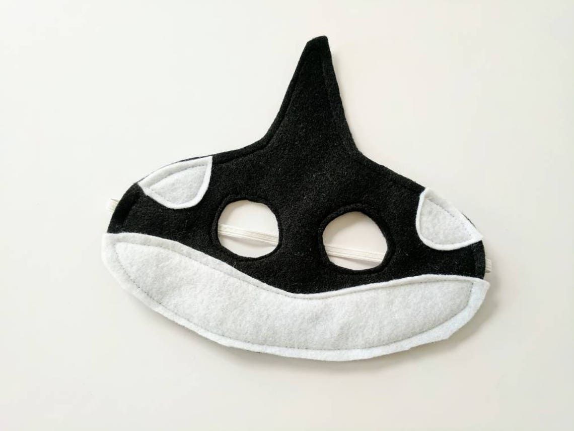 Felt Killer Whale Mask / Felt Orca Mask for Kids | Etsy