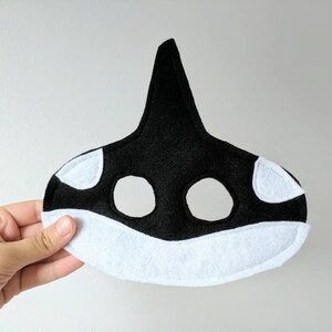 Felt Killer Whale Mask / Felt Orca Mask for Kids - Etsy