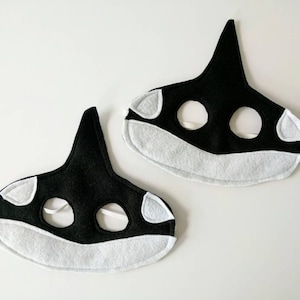 Felt Killer Whale Mask / Felt Orca Mask for Kids - Etsy