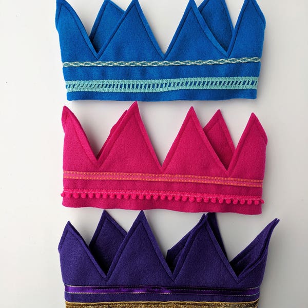 Felt Crown - Etsy