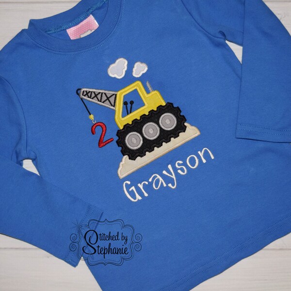 Bulldozer Shirt - Etsy