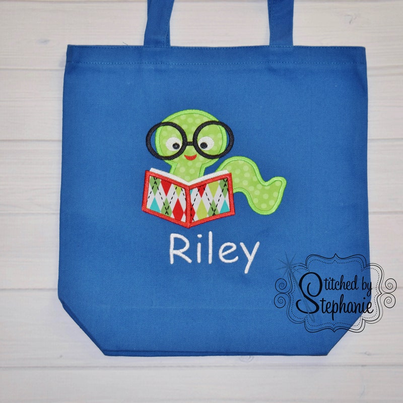 Library Book Bag - Etsy