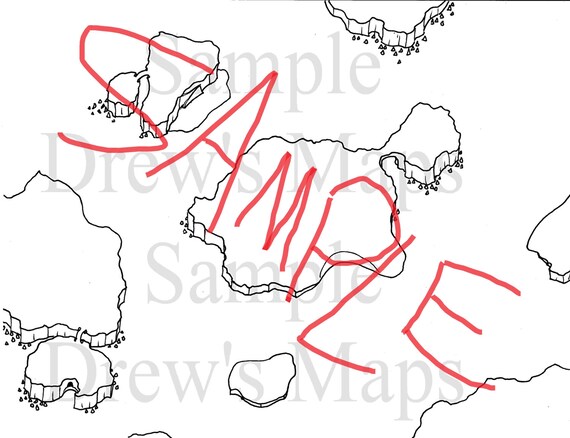 Fantasy Map Template