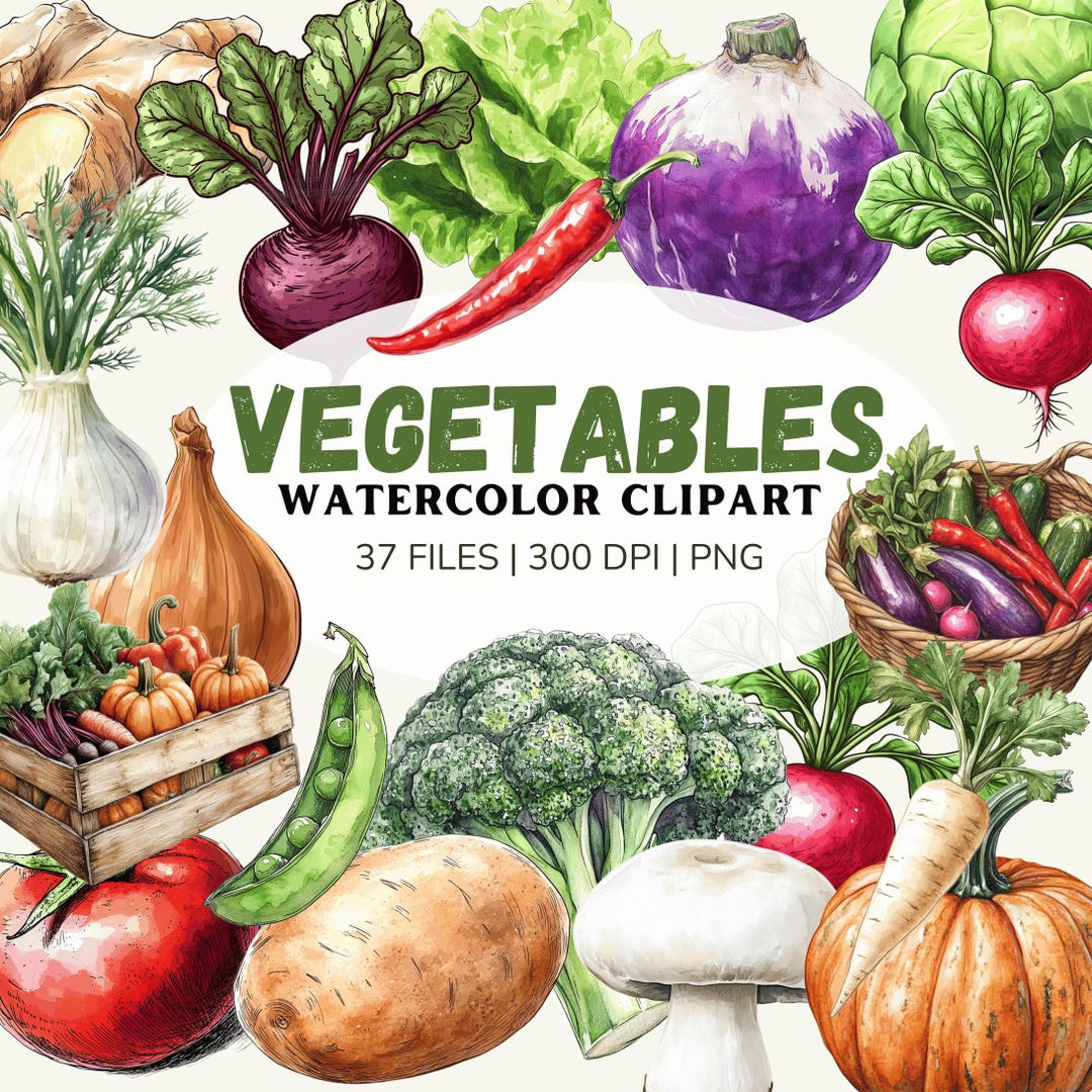 Vegetables Clipart, Vegetable Png, Healthy Food, Vegan Food Clipart ...