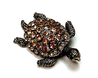 Turtle Brooch | Etsy