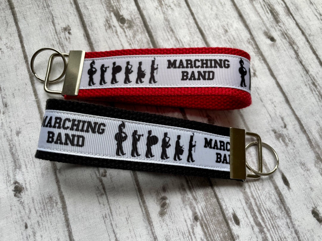 Marching Band Key Fob/marching Band Keychain/marching Band Gift ...